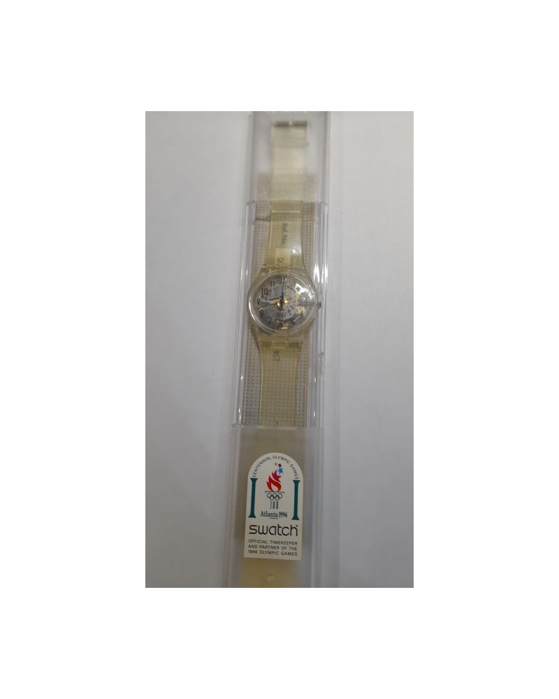 Swatch Orologio Quarzo Vintage Transparent GK209 Olympic Games Atlanta 1996